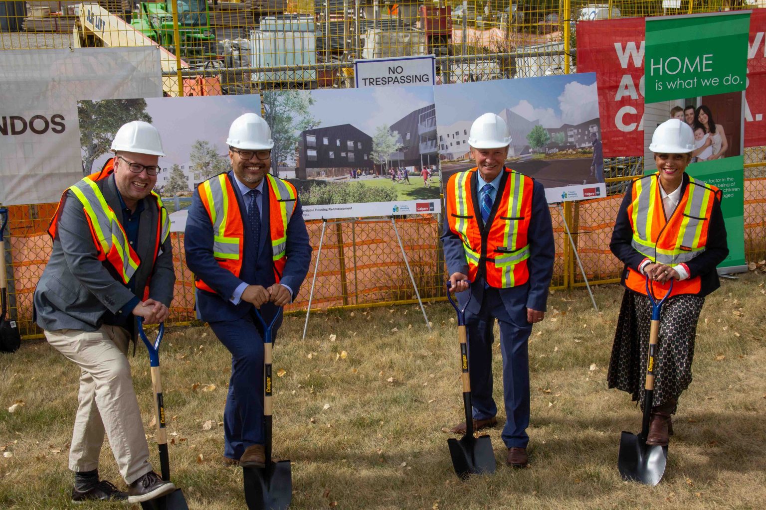 Rundle Manor Redevelopment Groundbreaking | Calgary Housing