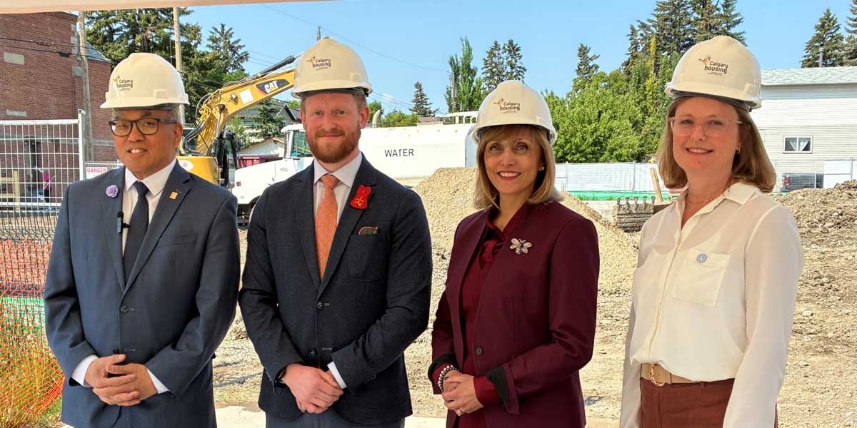 Calgary Housing breaks ground on landmark Mount Pleasant affordable ...